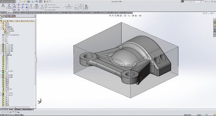 Benefits of having a fully integrated CAM package within Solidworks