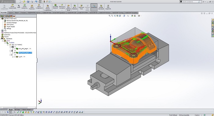 Benefits of having a fully integrated CAM package within SOLIDWORKS