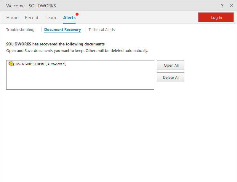 How to Recover SOLIDWORKS Files After a Crash