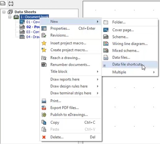 How to Create and Link Data Sheets in SOLIDWORKS Electrical