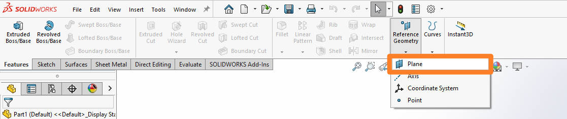 SOLIDWORKS Tips: How to Create Planes in SOLIDWORKS