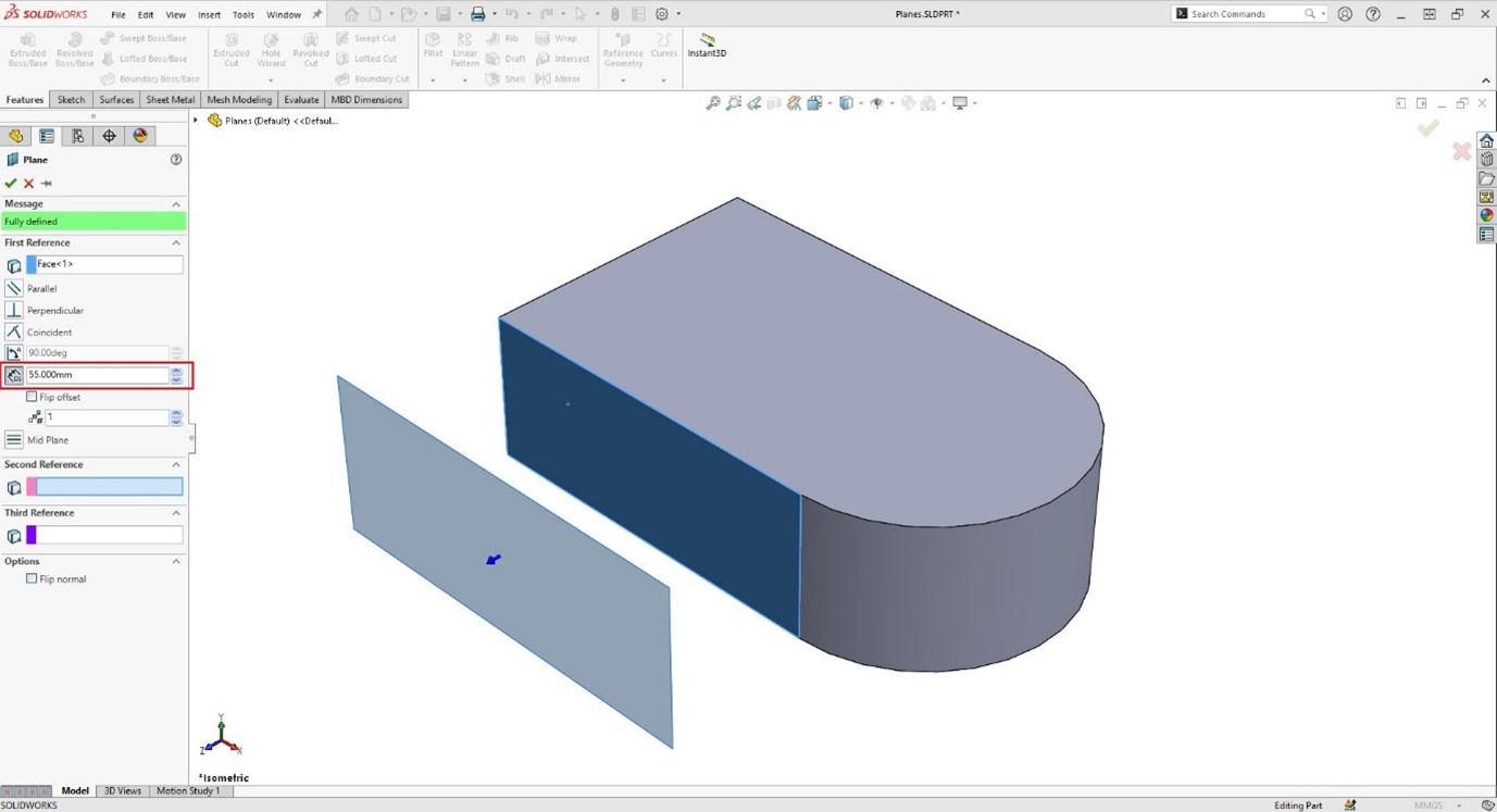 SOLIDWORKS Tips: How to Create Planes in SOLIDWORKS