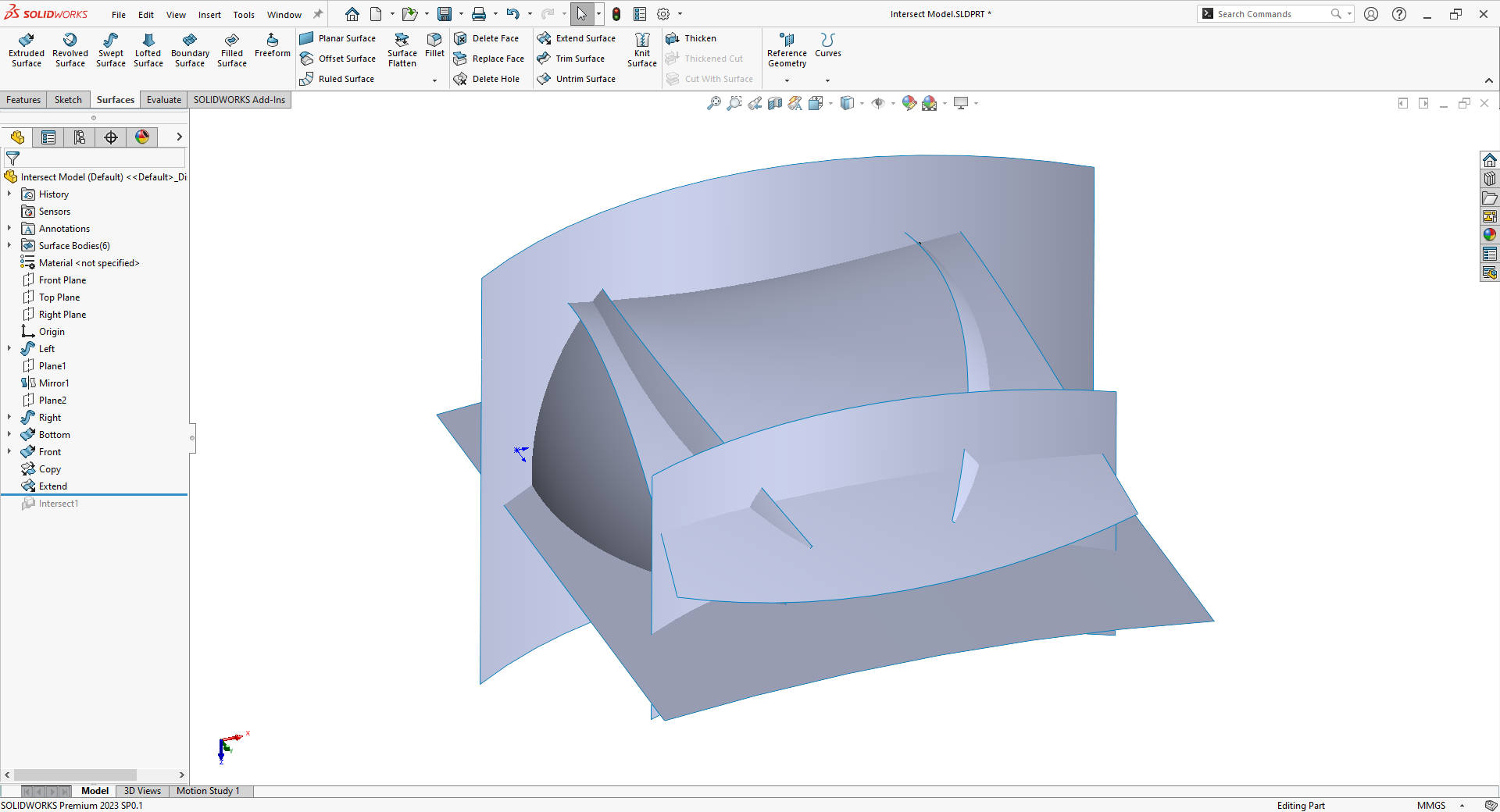Surface Modelling: How to Convert Surfaces to Solid Bodies in SOLIDWOR