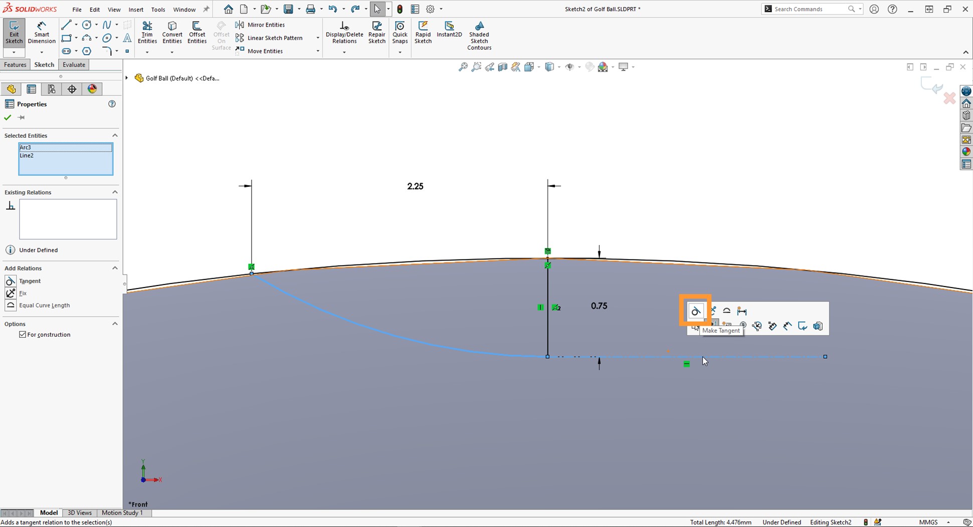 Ryder Cup 2023: How to Model a Golf Ball in SOLIDWORKS