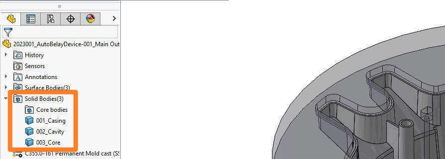 How to Export Bodies from Parts to Assemblies in SOLIDWORKS