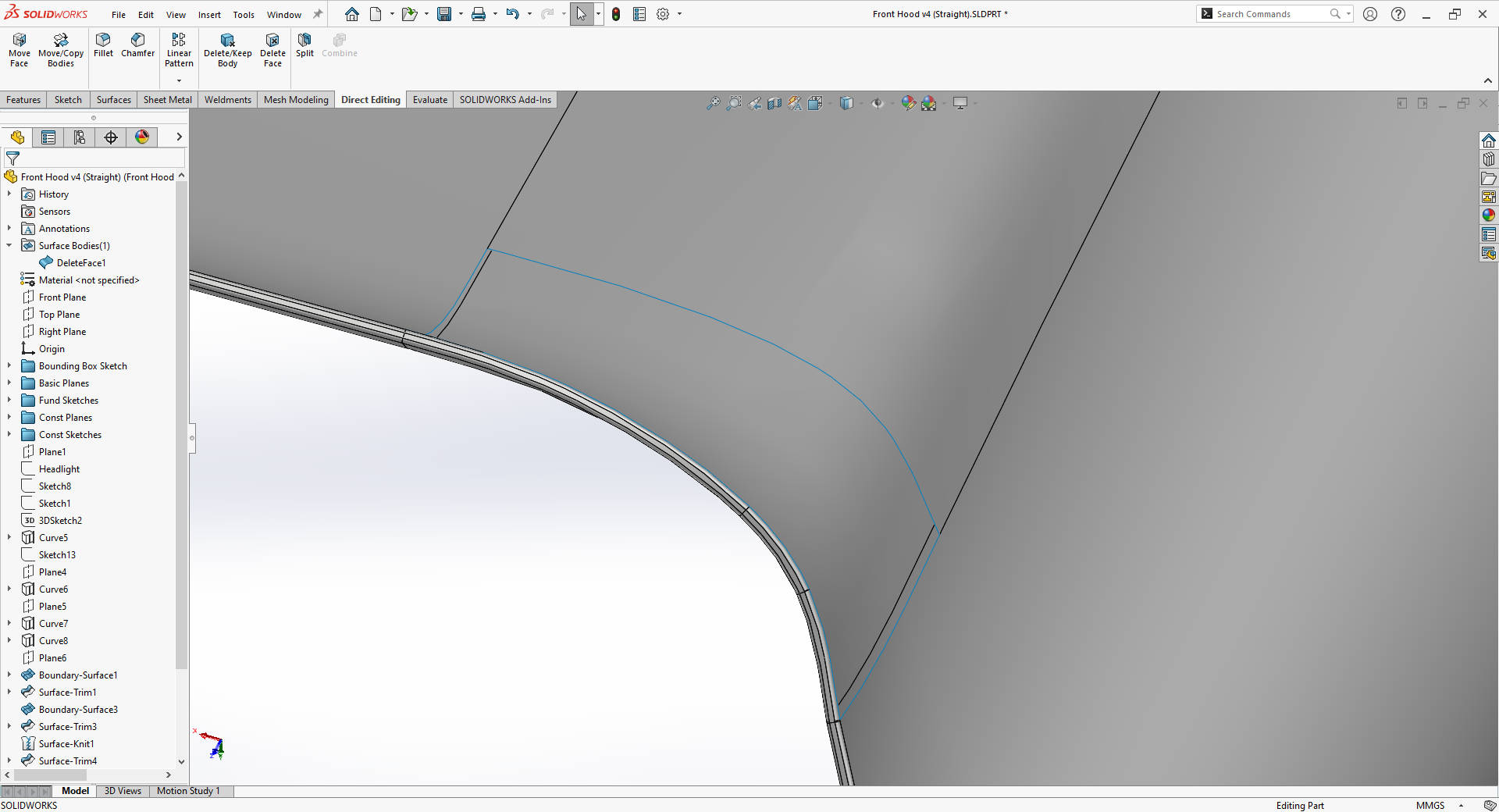 Surface Modelling Tips: How to Convert Solids to Surfaces in SOLIDWORK