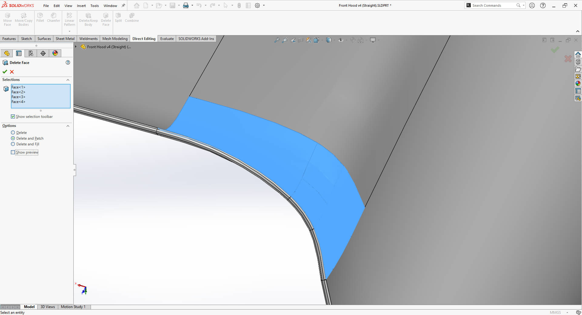 Surface Modelling Tips: How to Convert Solids to Surfaces in SOLIDWORK