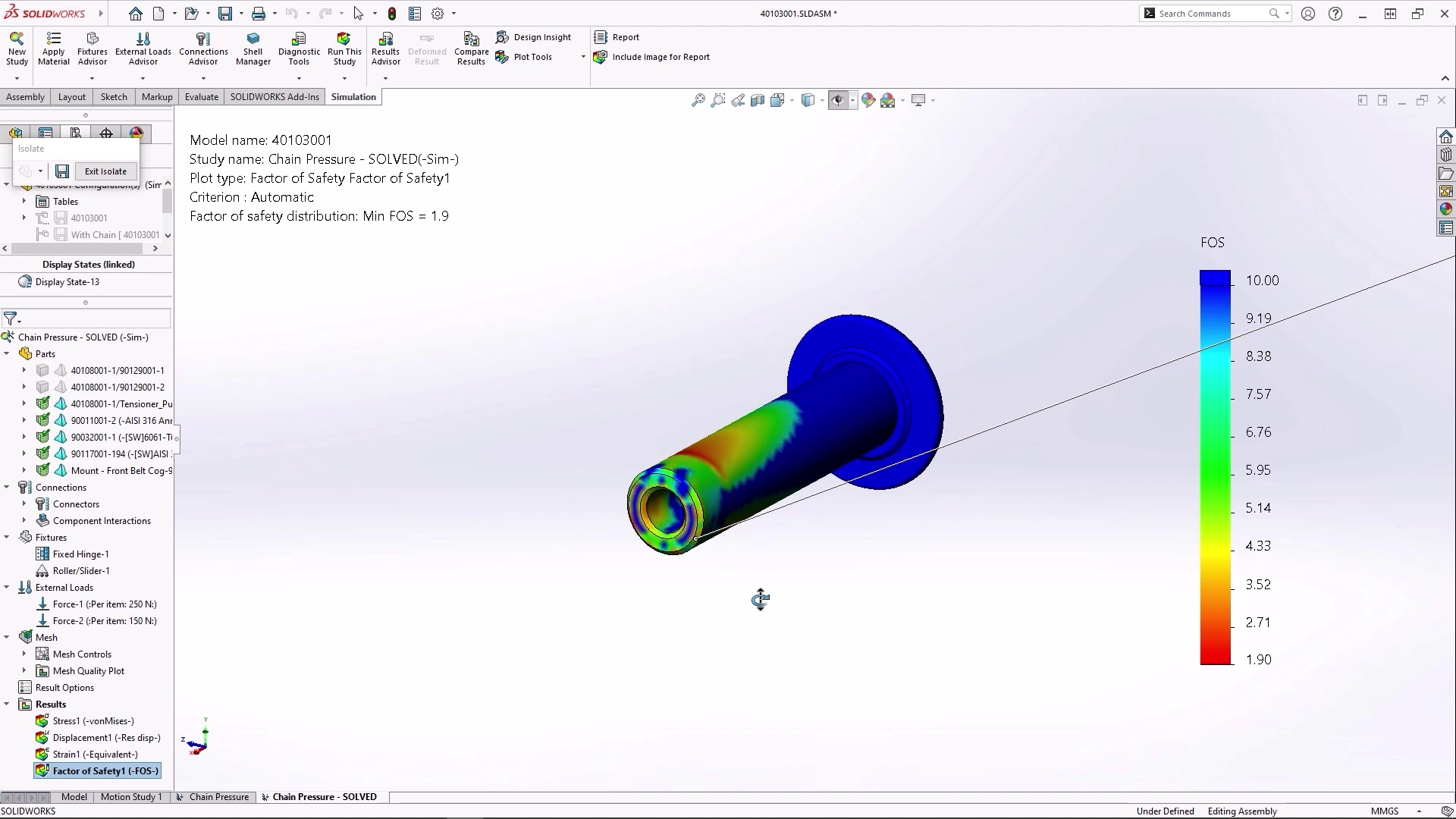 10 NEW Updates to SOLIDWORKS Simulation 2024