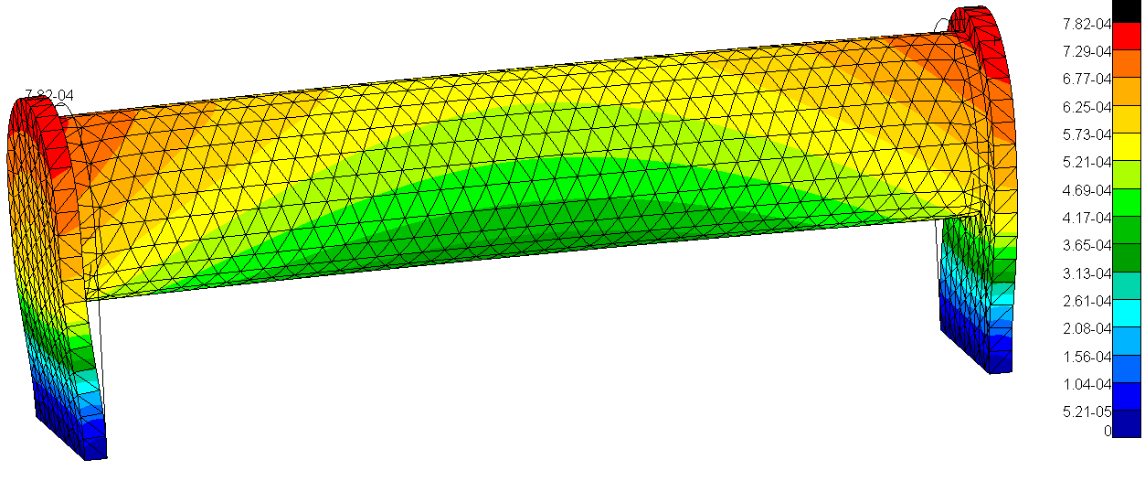 Chaining Thermal and Structural Analysis with MSC Nastran & MSC Patran