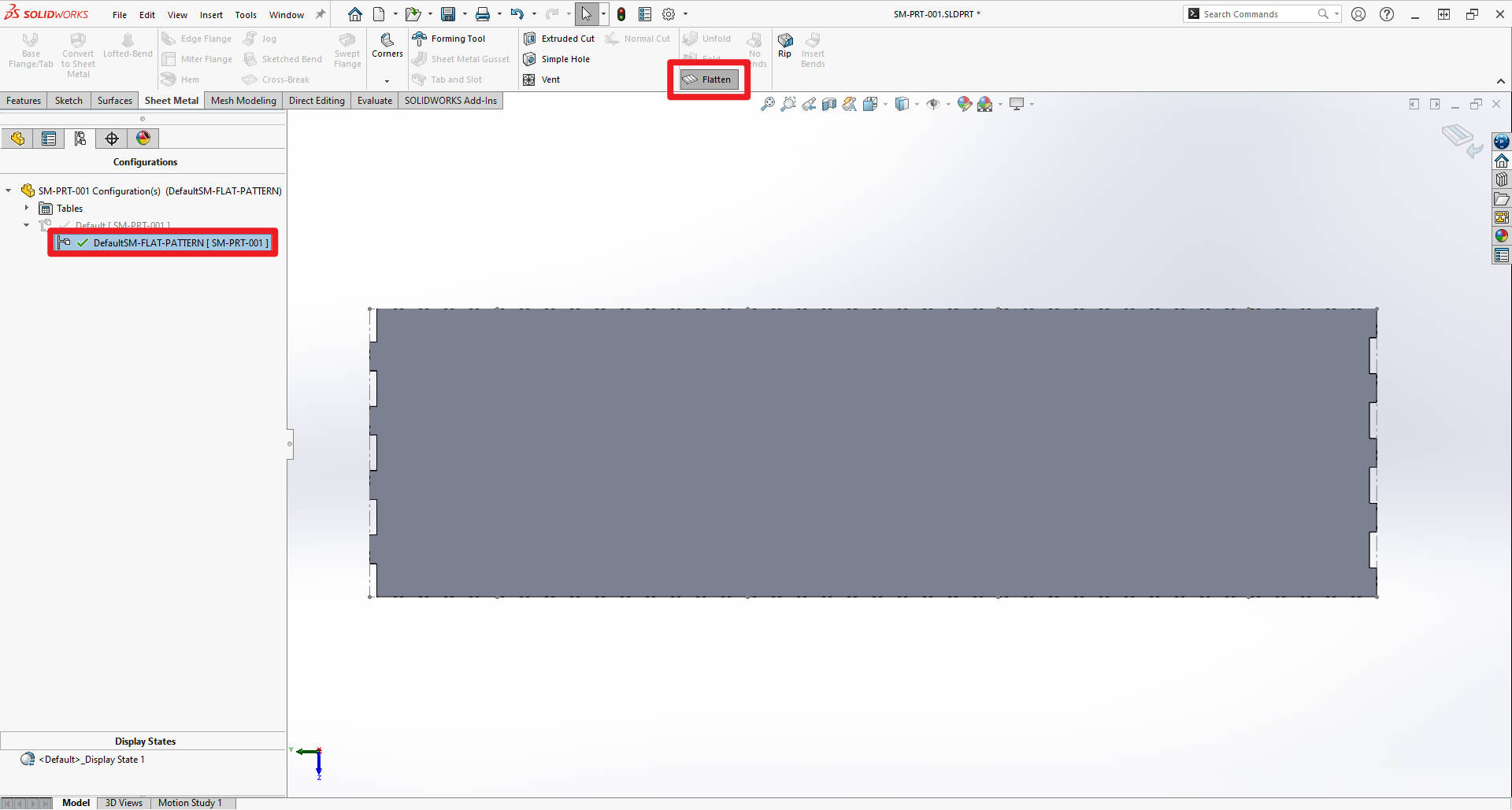 Why is my Flat Pattern not showing in SOLIDWORKS Drawings?