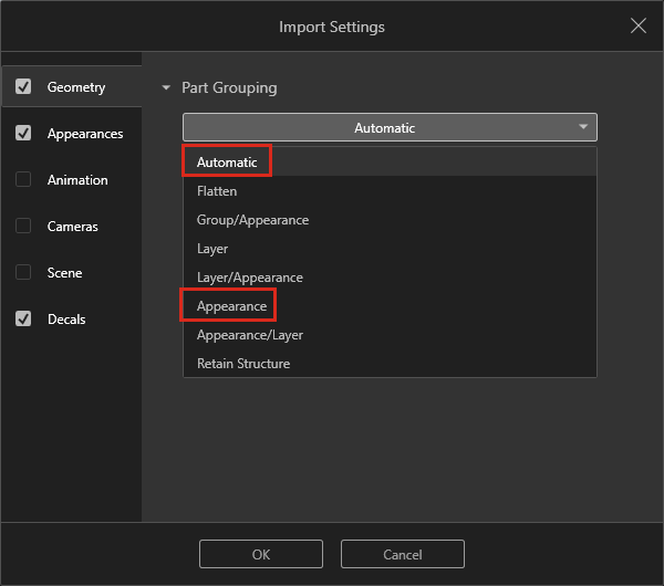 SOLIDWORKS Visualize Import Modes - Updated for 2022