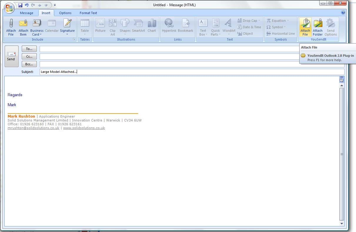 An easy way to send large files